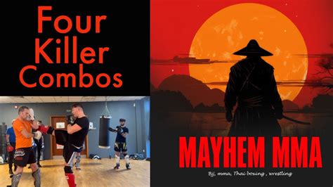 4 Great Kickboxing Combinations 🥊 Youtube