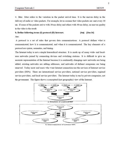 Download Vtu Be Cs 5th Sem Computer Networks 1 Question With Solution