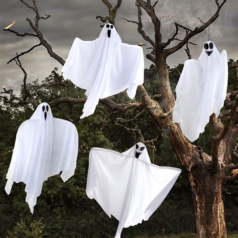 Outside Halloween Ghost Decorations