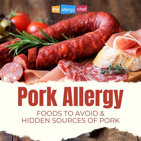 Pork Allergy Foods To Avoid Plus Symptoms And Alpha Gal Info The