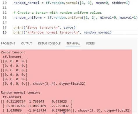 Tensors In Tensorflow