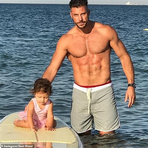 Sam Wood 38 Shows Off His Incredible Paddleboarding Physique As He
