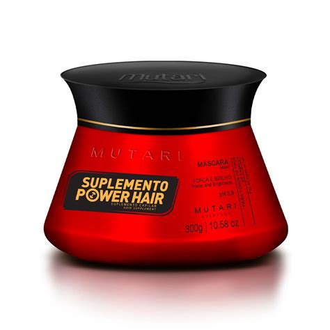 Promoção Mutari Suplemento Power Hair Máscara Capilar 300g