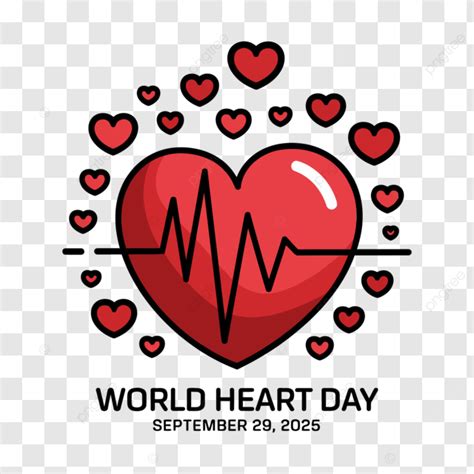 World Heart Day Logo Design With Icon World Heart Day Education Design