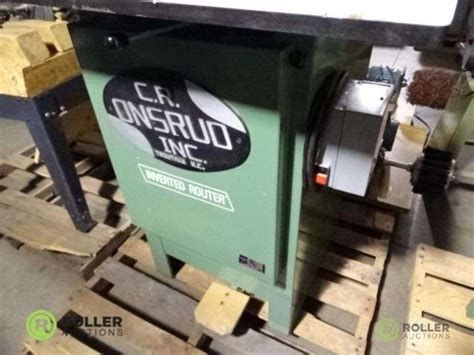 Onsrud Inverted Pin Router 3 25 H W New Bearings Extra 1 4in 5 16in And 3 8in Pins And