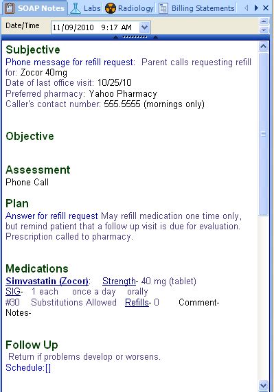 Q How Do You Document Phone Calls And Or E Mail Messages Received From Patients Faqs
