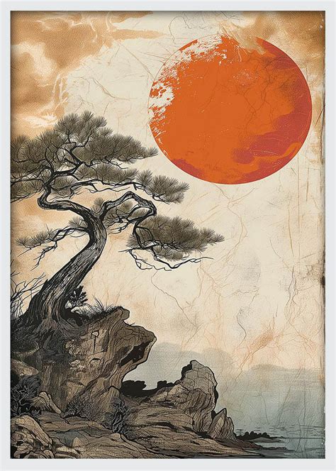 Trees Japanese Art Drawings