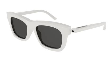 Balenciaga Sunglasses Unisex Ivory Grey Bb0161s 004 Sedgars Sa