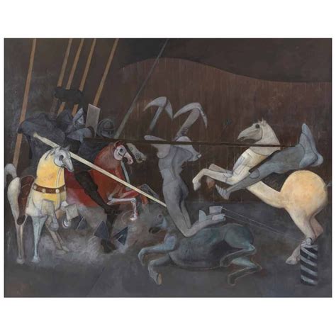 Tomás Parra Inspirado En La Batalla De San Romano De Paolo Uccello