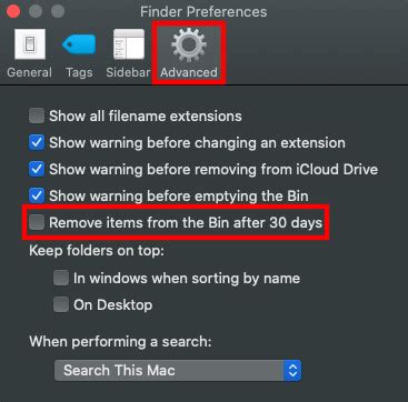How To Automatically Empty Trash In MacOS