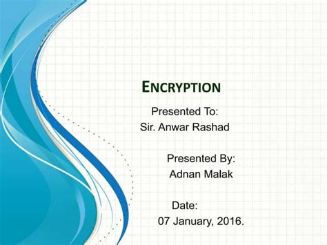 Encryption Ppt