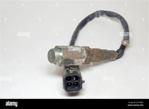 Downstream Oxygen Sensor Of Vehicle Exhaust System Stock Photo Alamy