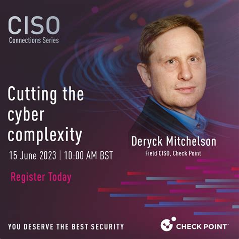 Check Point Software Uk And Ireland On Linkedin Cutting The Cyber Complexity Check Point