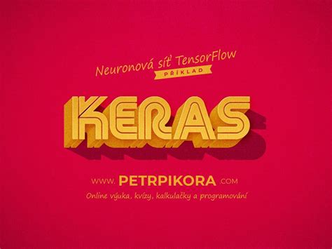 Neuronová Síť S Tensorflow Keras