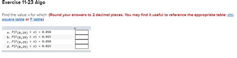 solved exercise 11 23 algo find the value x for which