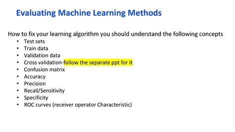 SOLUTION: Evaluating the machine learning algorithms - Studypool