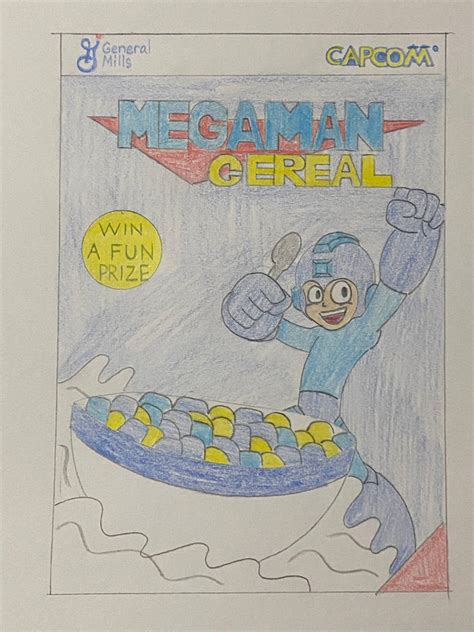 Megaman Cereal by protoman17 on DeviantArt
