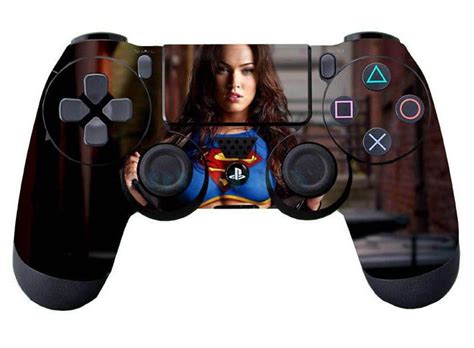 Sexy Skin For PS4 Controller Playstation 4 Sticker Cover Black Cool Girl UnbrandedGeneric