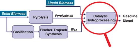 Catalytic Hydroprocessing For Biomass Conversion And Upgrading Towards