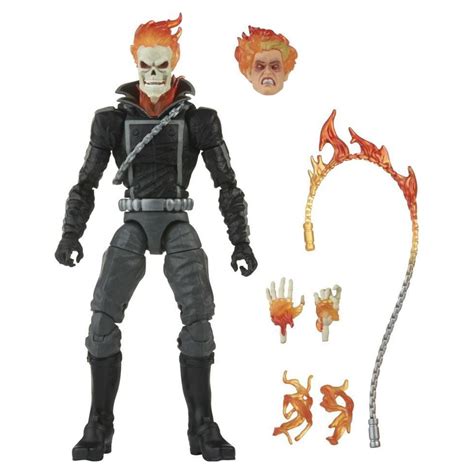Marvel Legends Series Ghost Rider 6 Inch Action Figure Toy With 6 Accessories From Marvel
