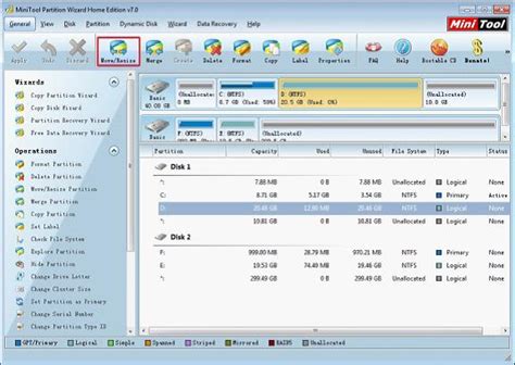 The Way To Extend Windows 7 Partition Is Using MiniTool Partition Wizard