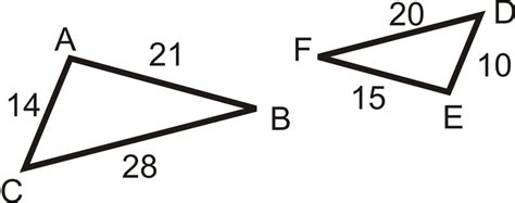 SSS Similarity Read Geometry CK 12 Foundation