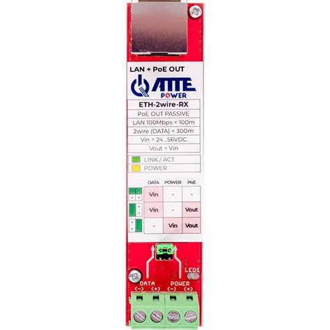 2 Db Konverter Készlet Atte Ethernet Poe Emag Hu