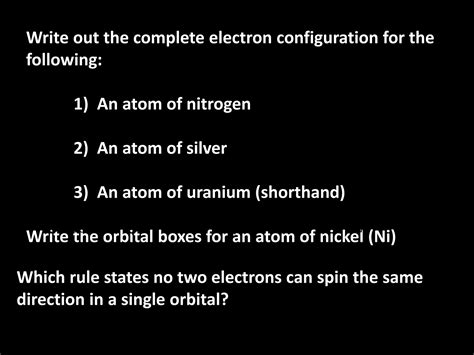 Electronic Configuration Final PPTX