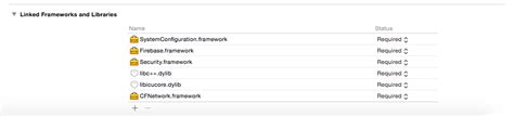 linking xcode with firebase