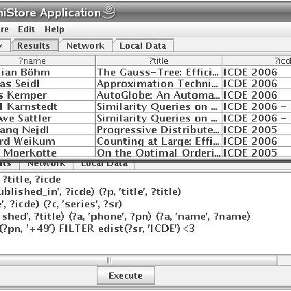 Example Query And Results Download Scientific Diagram