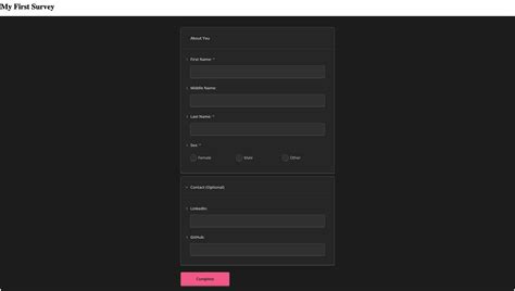 Complete Surveyjs With Angular Tutorial Complete Surveyjs With Angular Tutorial