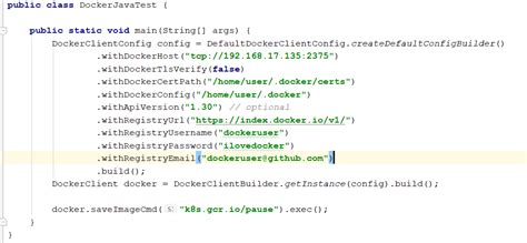 Where Is The Image Tarball After I Run Dockerclientsaveimagecmd · Issue 1296 · Docker Java