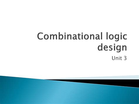 SOLUTION Combinational Circuit Studypool