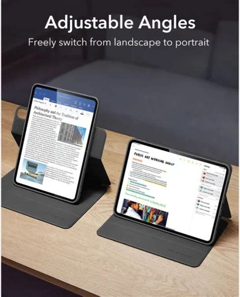 Buy Esr Rebound Hybrid 360 Case Ipad Pro 11 Black In Qatar