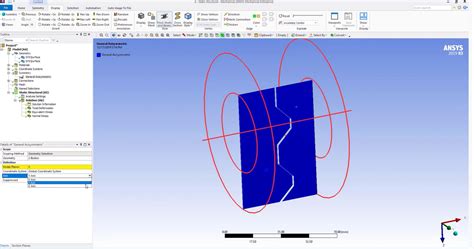 How To Model General Axisymmetry Ansys Mechanical WB