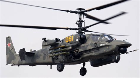 Download Military Helicopter Ka 50 Rocket Armament Wallpaper