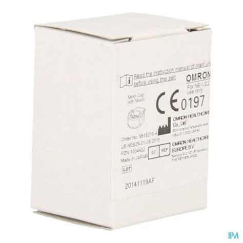 Omron Microair U22 Nebulizer Cap 1 Piece Pharmamarket