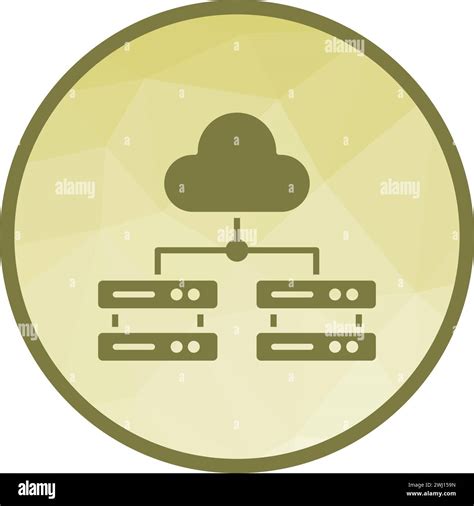Multiple Cloud Servers Icon Vector Image Stock Vector Image And Art Alamy