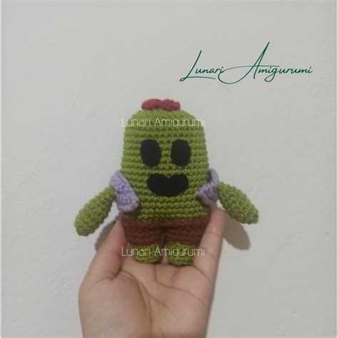 Spike Brawl Stars Amigurumi Crochet