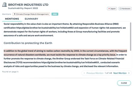 Explore How Companies Are Disclosing Esg Risks With Datamaran