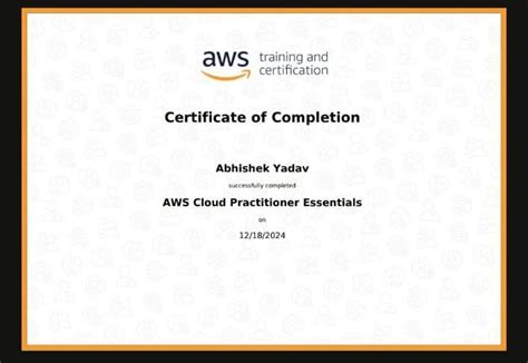awscertified cloudcomputing aws continuouslearning abhishek yadav