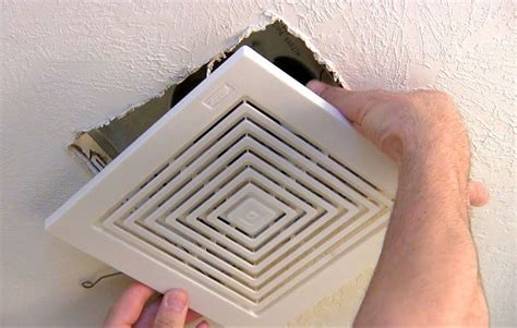 How To Install A Bathroom Fan Without Attic Access Steps Advice
