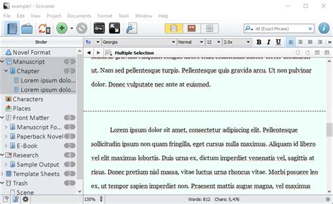 Scrivener Tip Nicer Section Break Spacing Bronwen Fleetwood