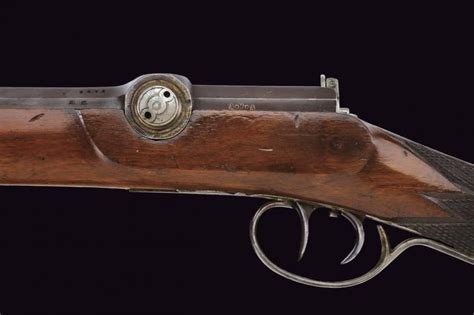 A Fine Breech Loading Dreyse System Rifle About 1880 Fine Antique