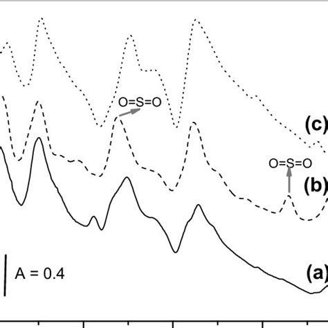 Ftir Spectra Of Polyanilines A Unmodified Polyaniline B Download Scientific Diagram