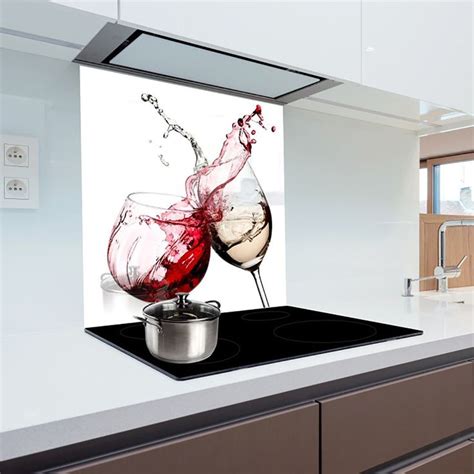 Splashback Tempered Glass Heat Resistant Toughened Decorative 60 X 65 Cm 4 Mm Thick Perfect