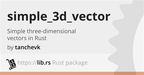 Simple 3d Vector — Rust Math Library Lib Rs