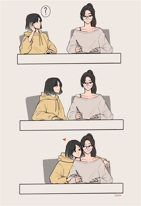 Yuri Manga Anime Girl Neko Anime Girlxgirl Lesbian Art Cute Lesbian Couples Episode