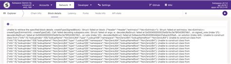 Generated Metadata Includes Struct NonZeroU NonZeroU Which Is Impossible To Construct