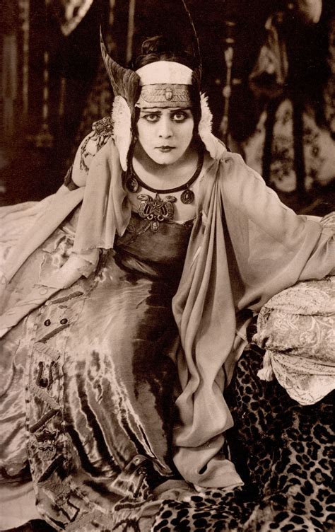 Theda Bara In Cleopatra 1917 The Vamp From A World Of Movies By